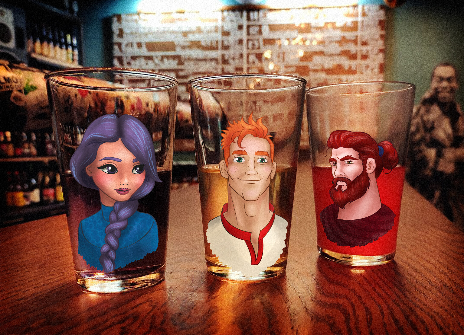 ArtStation - Mead tasting from "Kupalo" festival