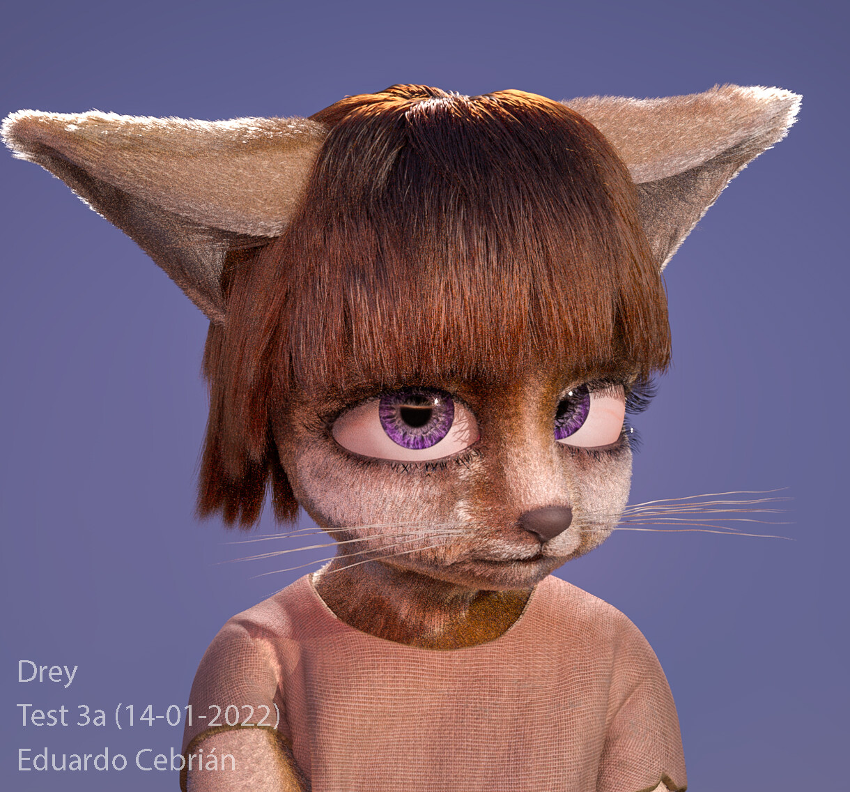 Eduardo Cebrián - Sandfall - Character Tests