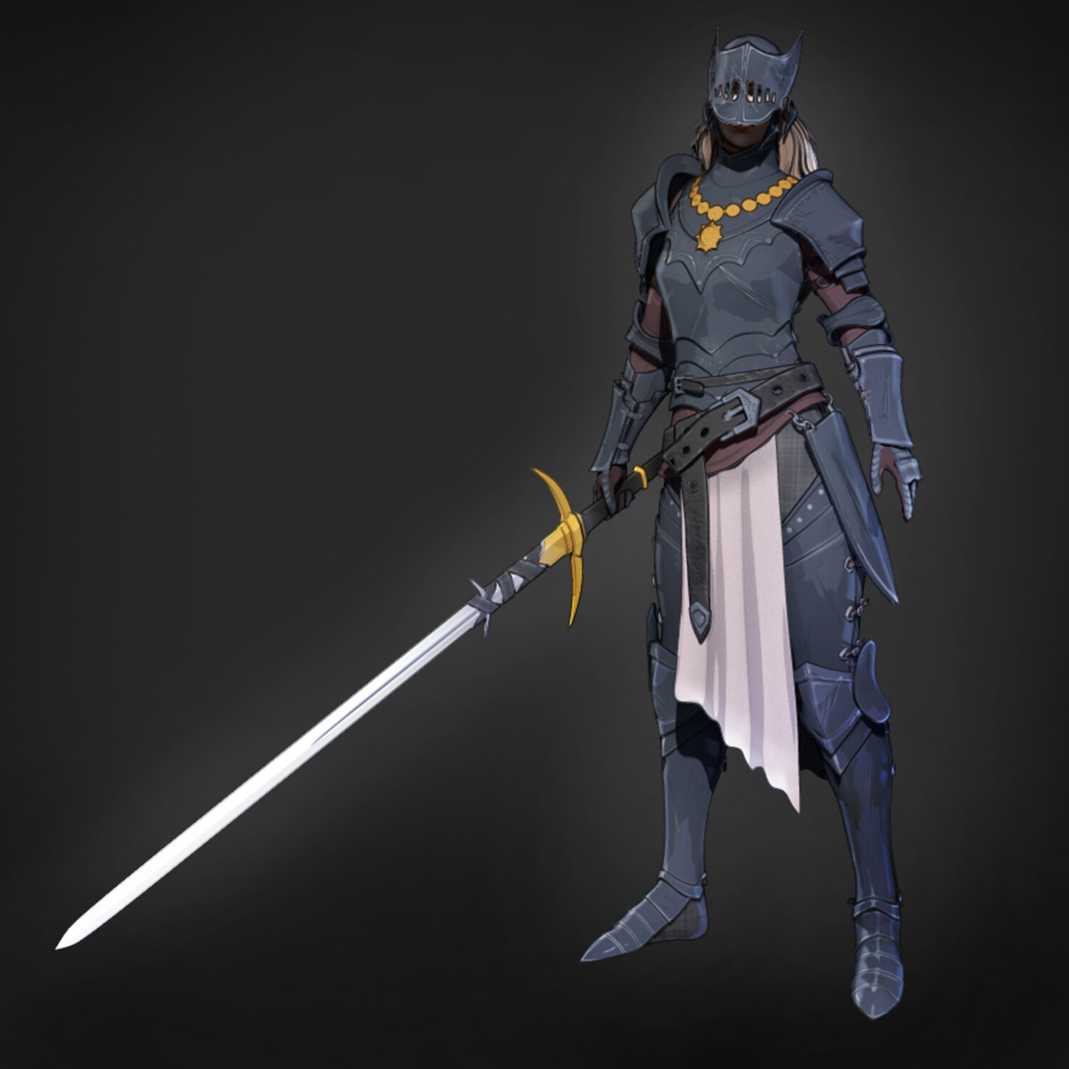 ArtStation - Woman Knight