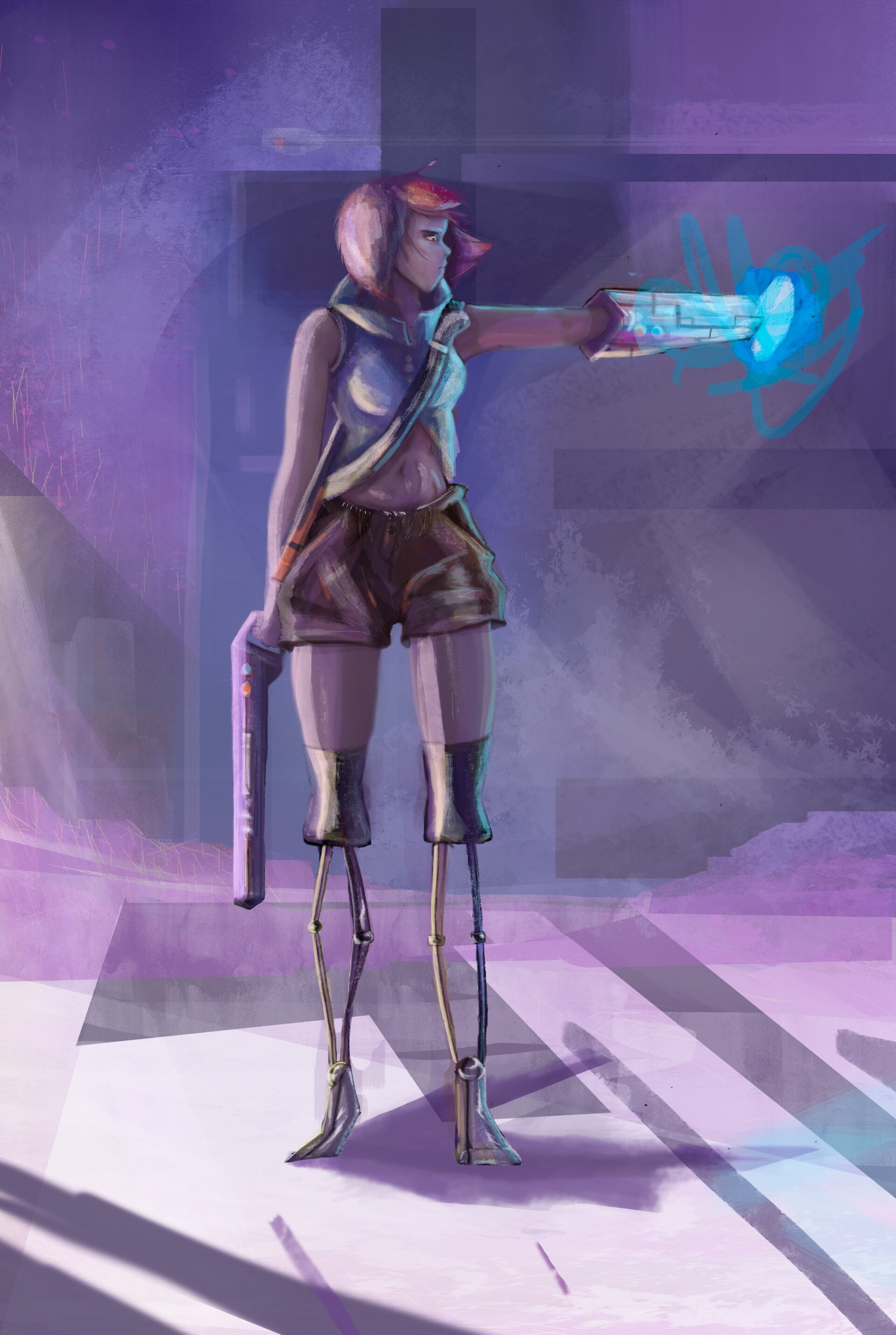 ArtStation - Cyborg Girl