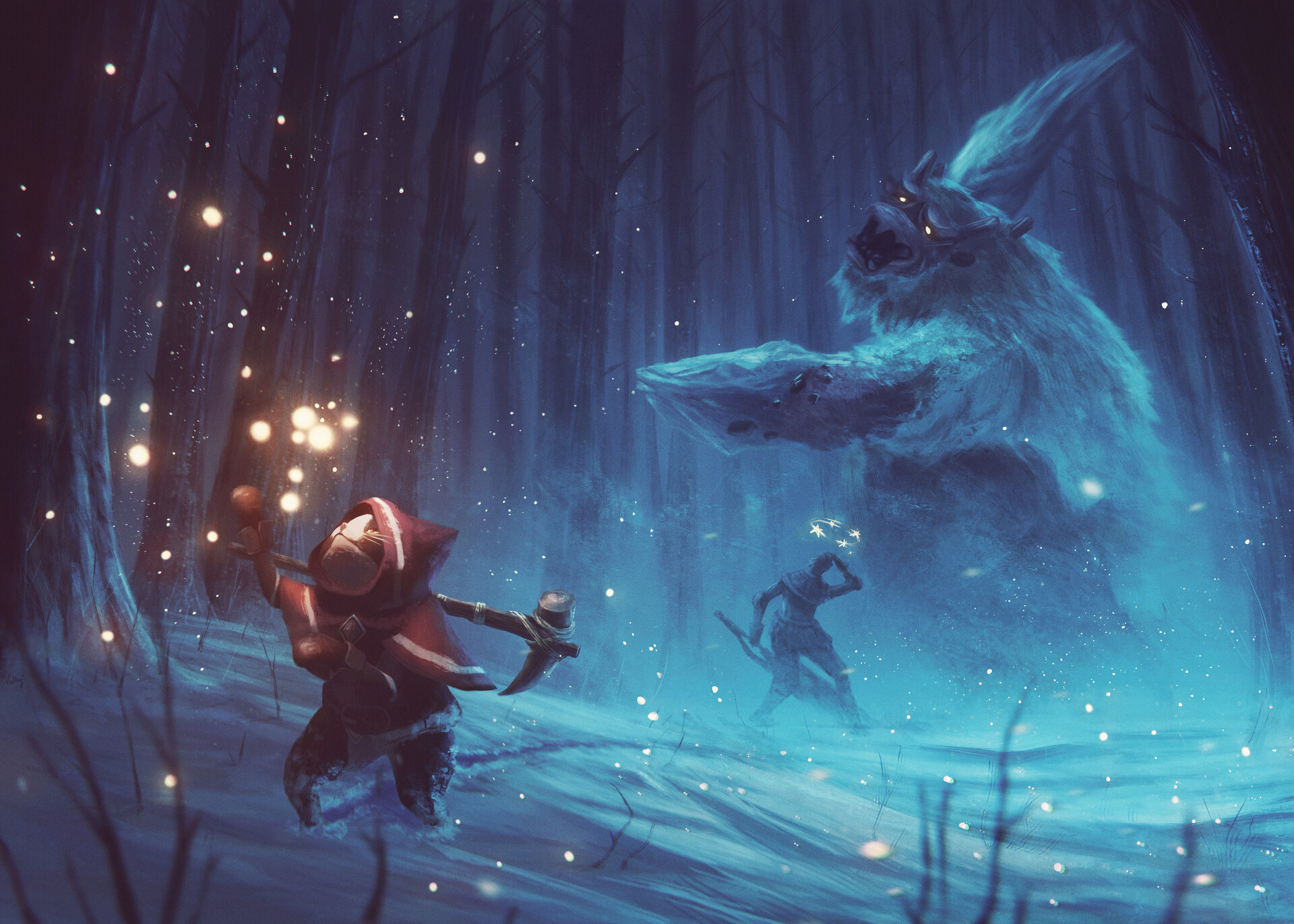 The Distraction, by Valky : r/WholesomeFantasyArt