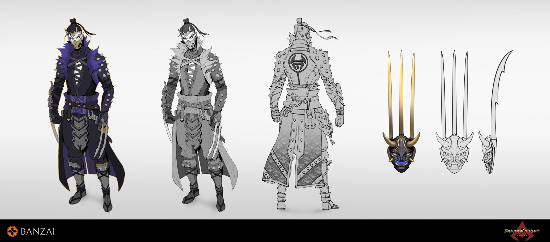 how to draw shadow fight 2 lynx