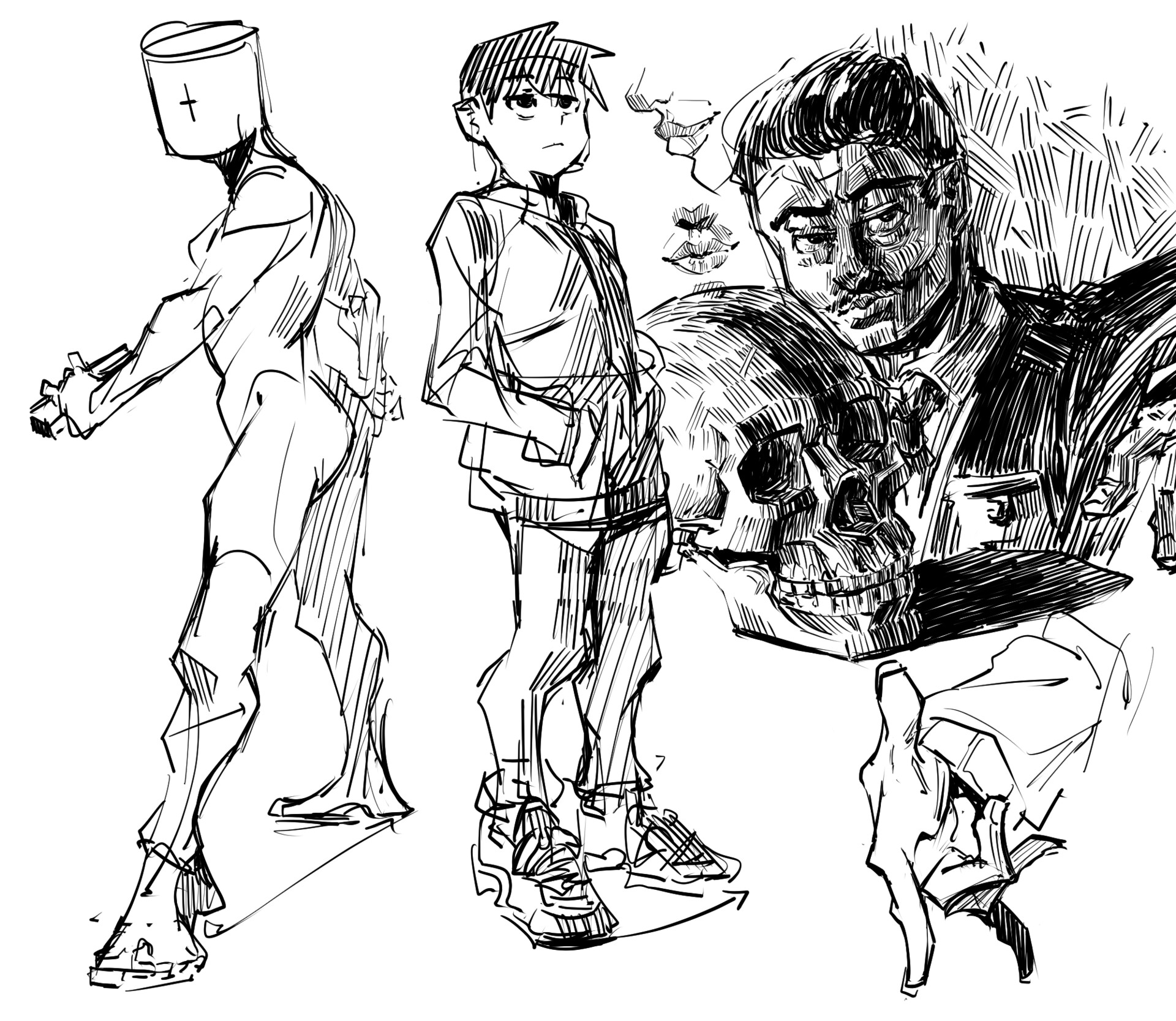 ArtStation - #22 - Random mindless drawings before bedtime