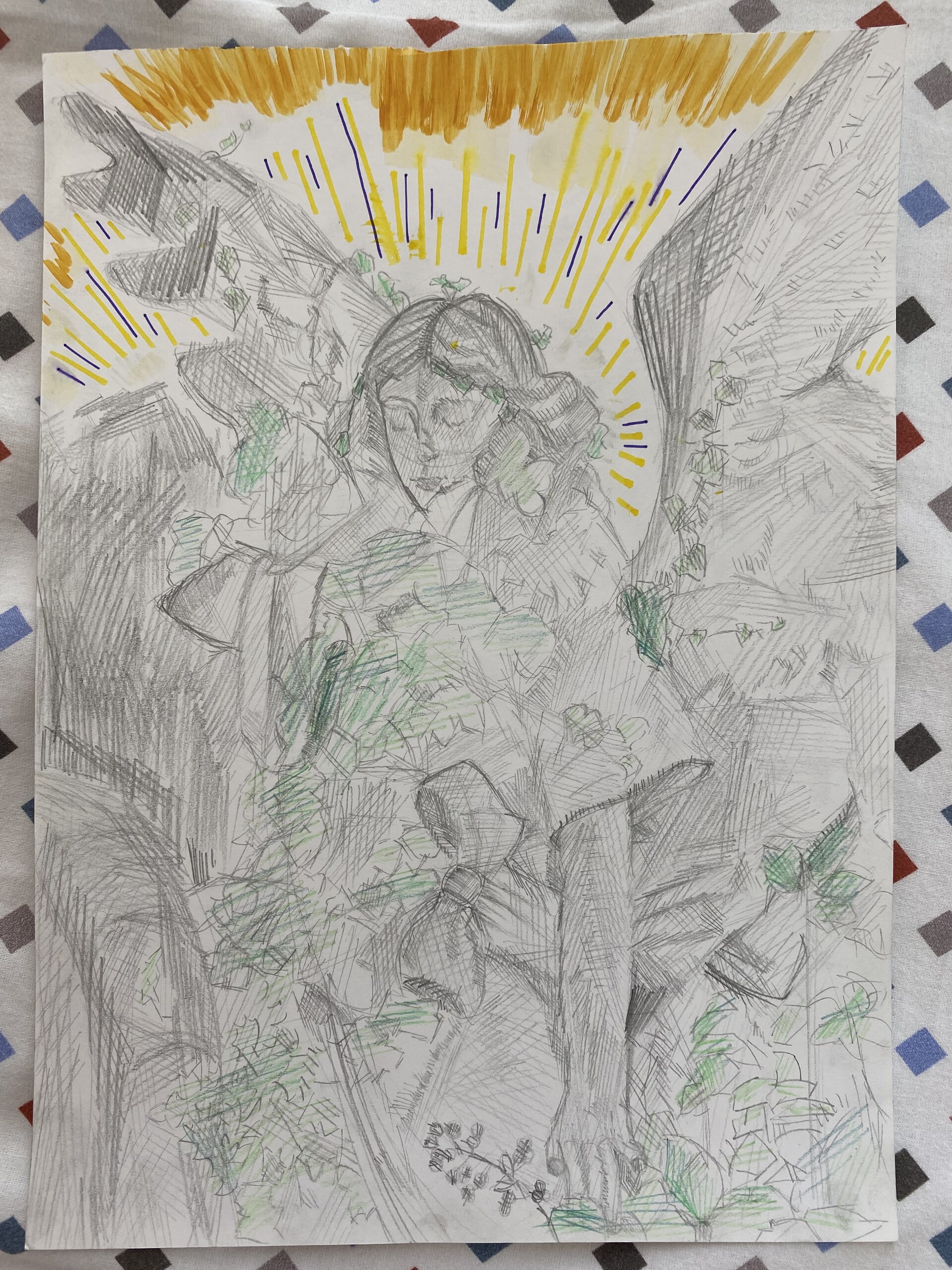 ArtStation - Statue drawing