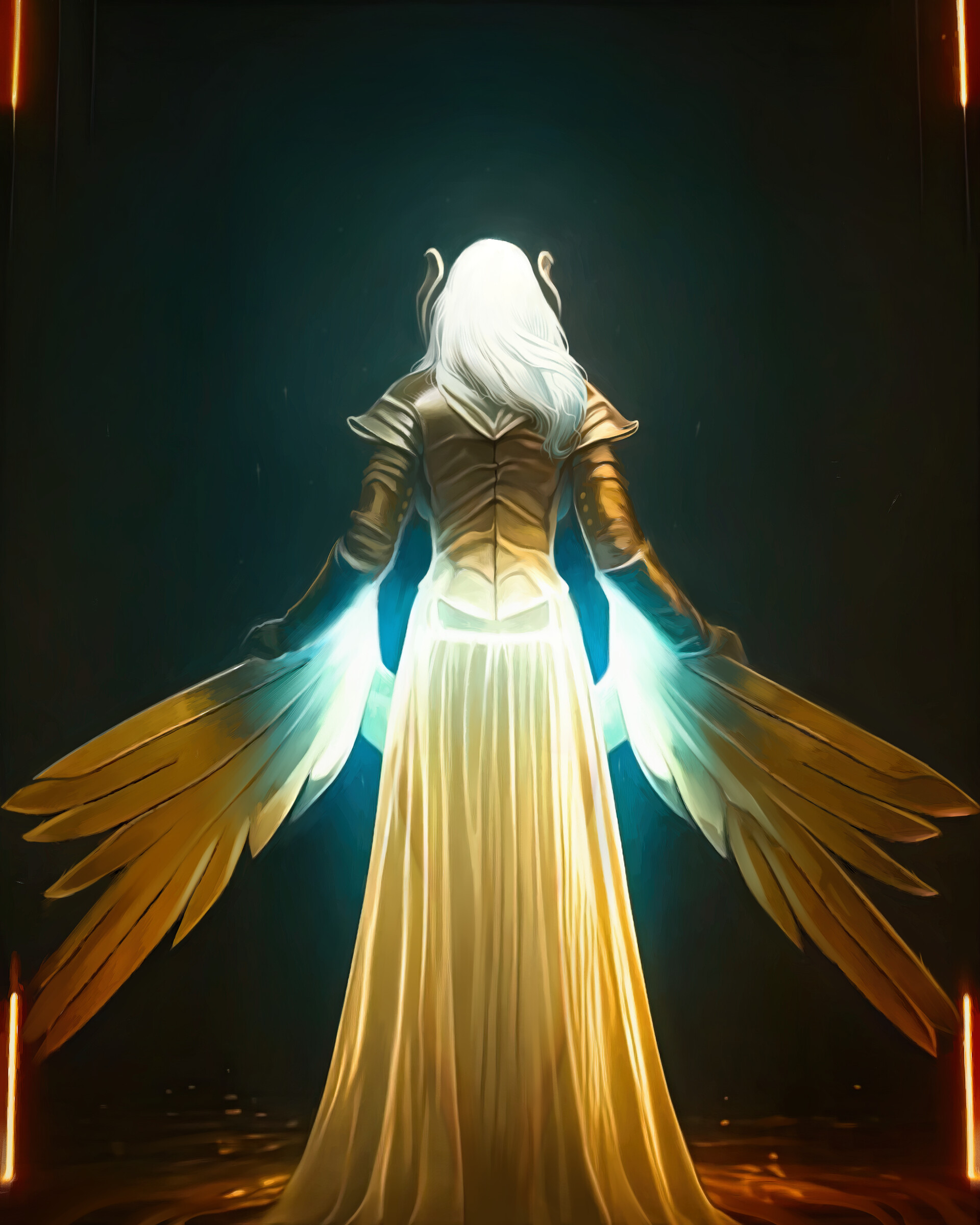 ArtStation - Can Finally Put Down The Wings