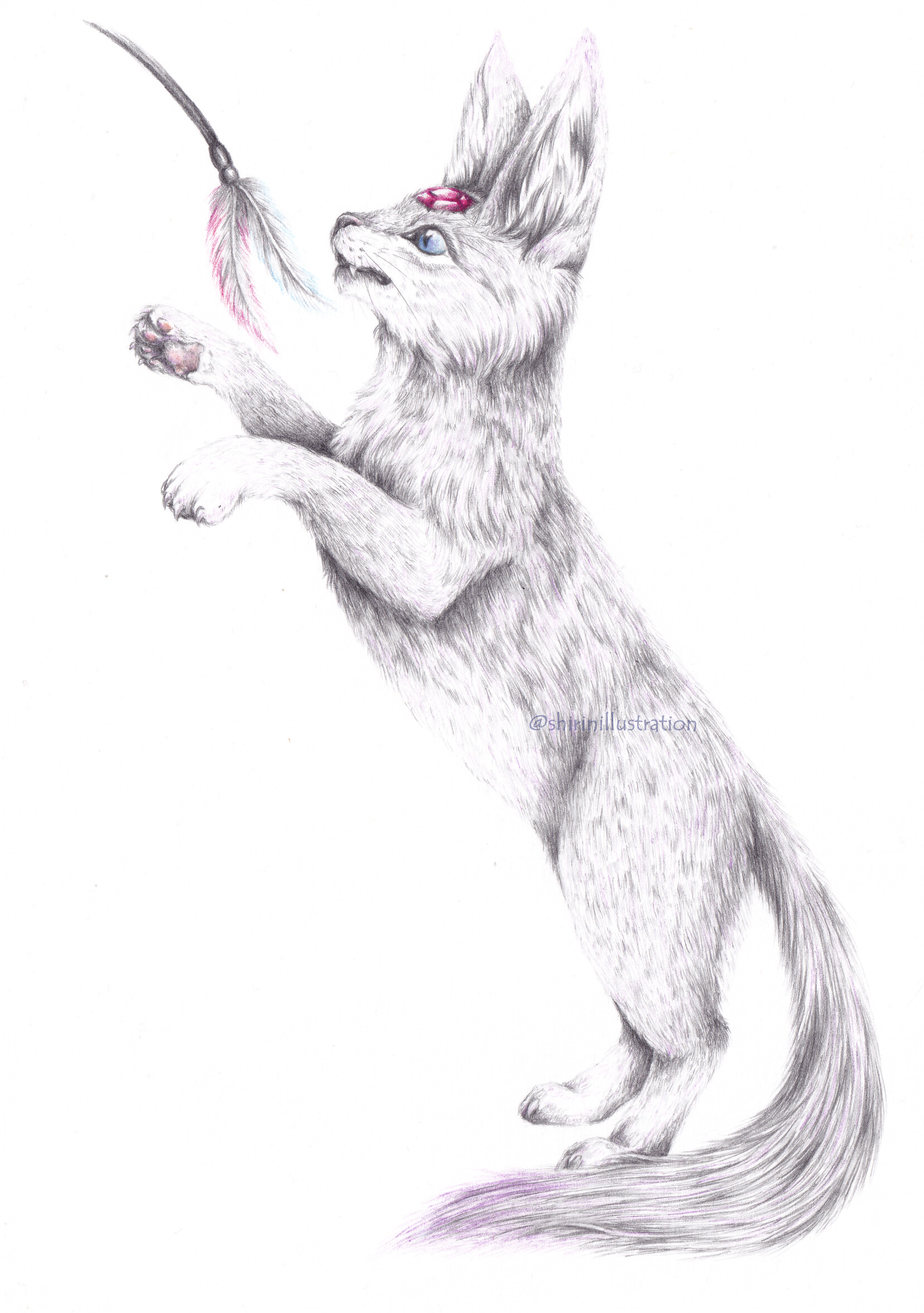 ArtStation - Carbuncle Creature Concept Sketch