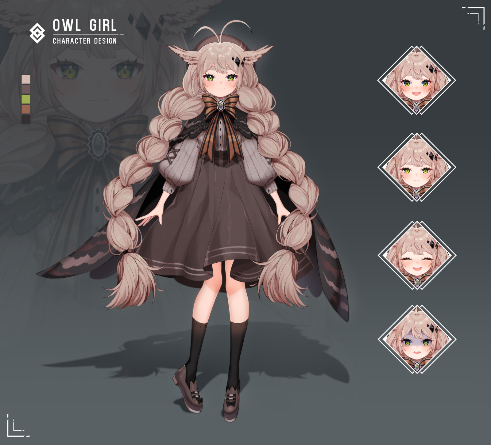 Savi - Owl Girl Vtuber