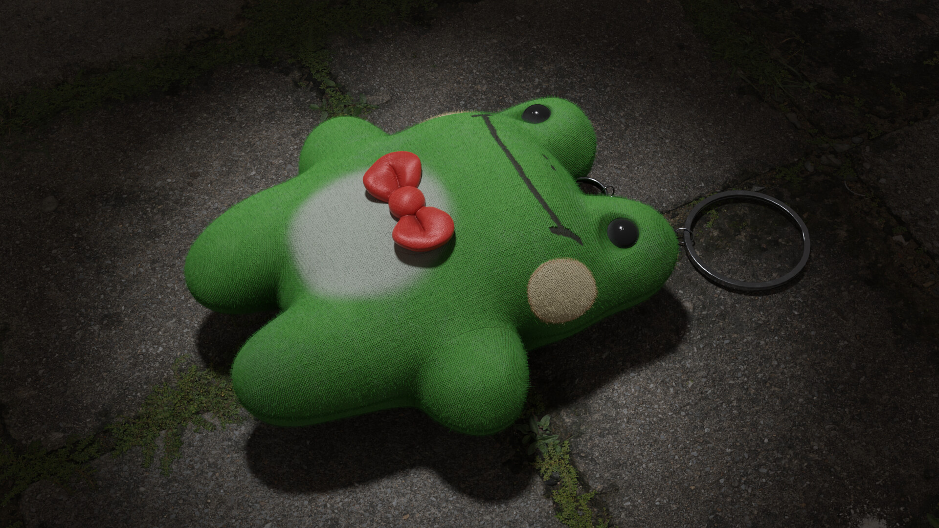 ArtStation - Frog Keychain