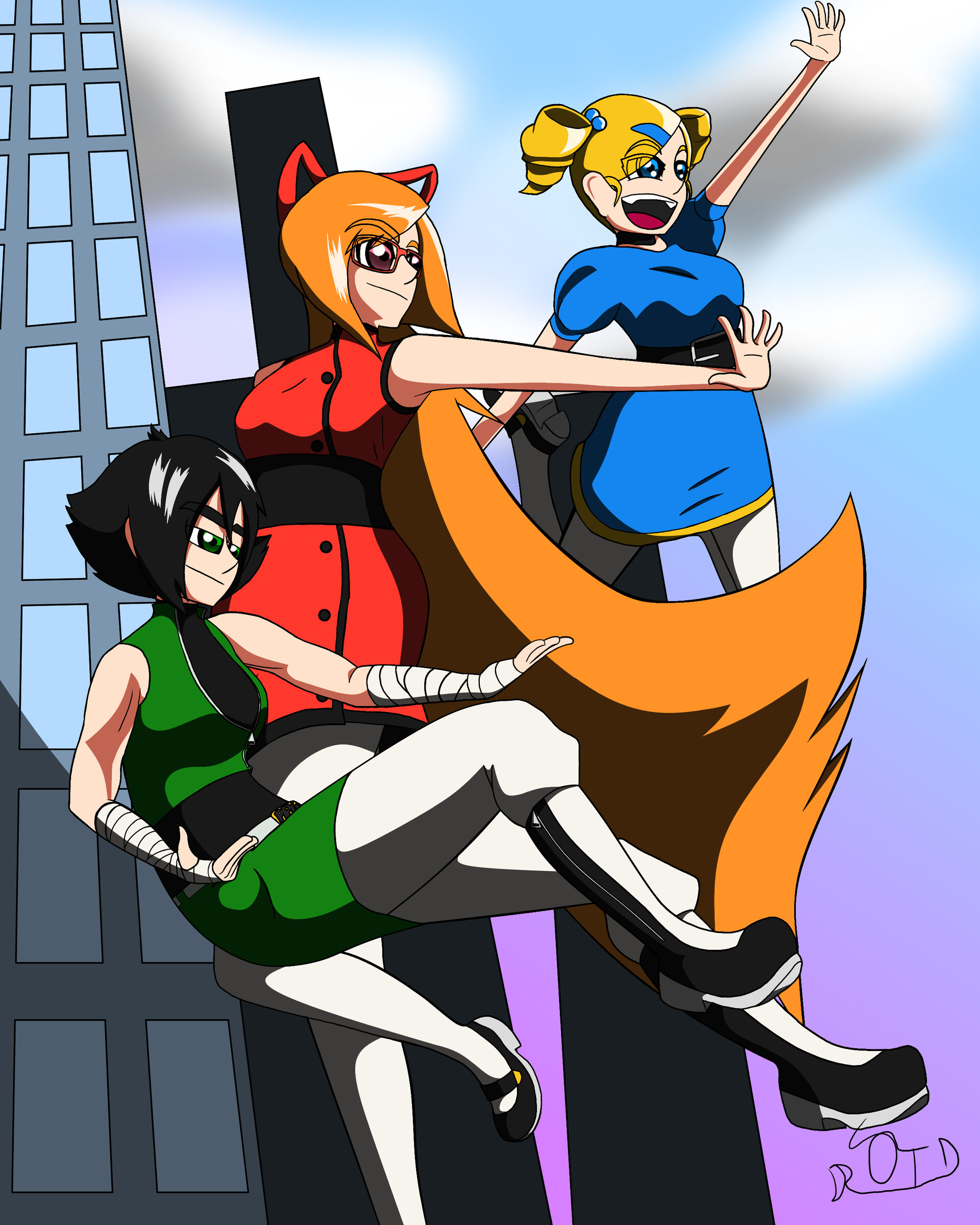 ArtStation - Powerpuff