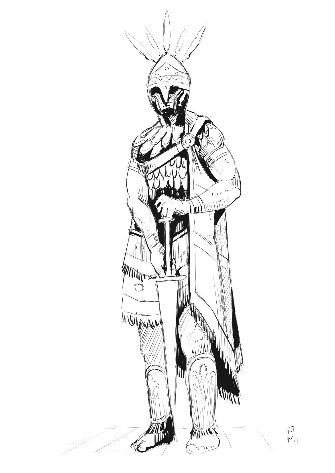 Michael Merulla - Bellovesus / Atlantean guard