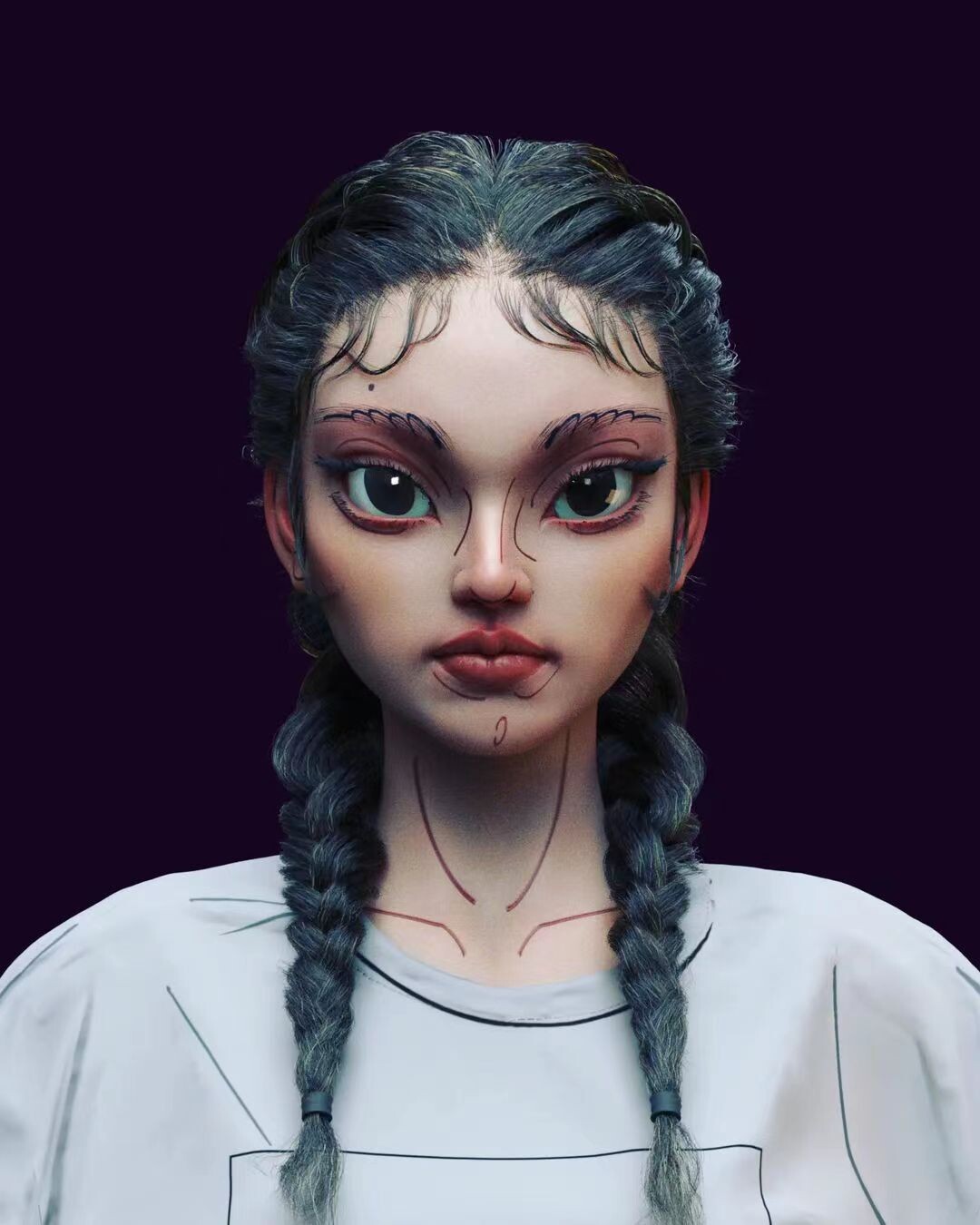 ArtStation - Virtual Man _ Chichi M