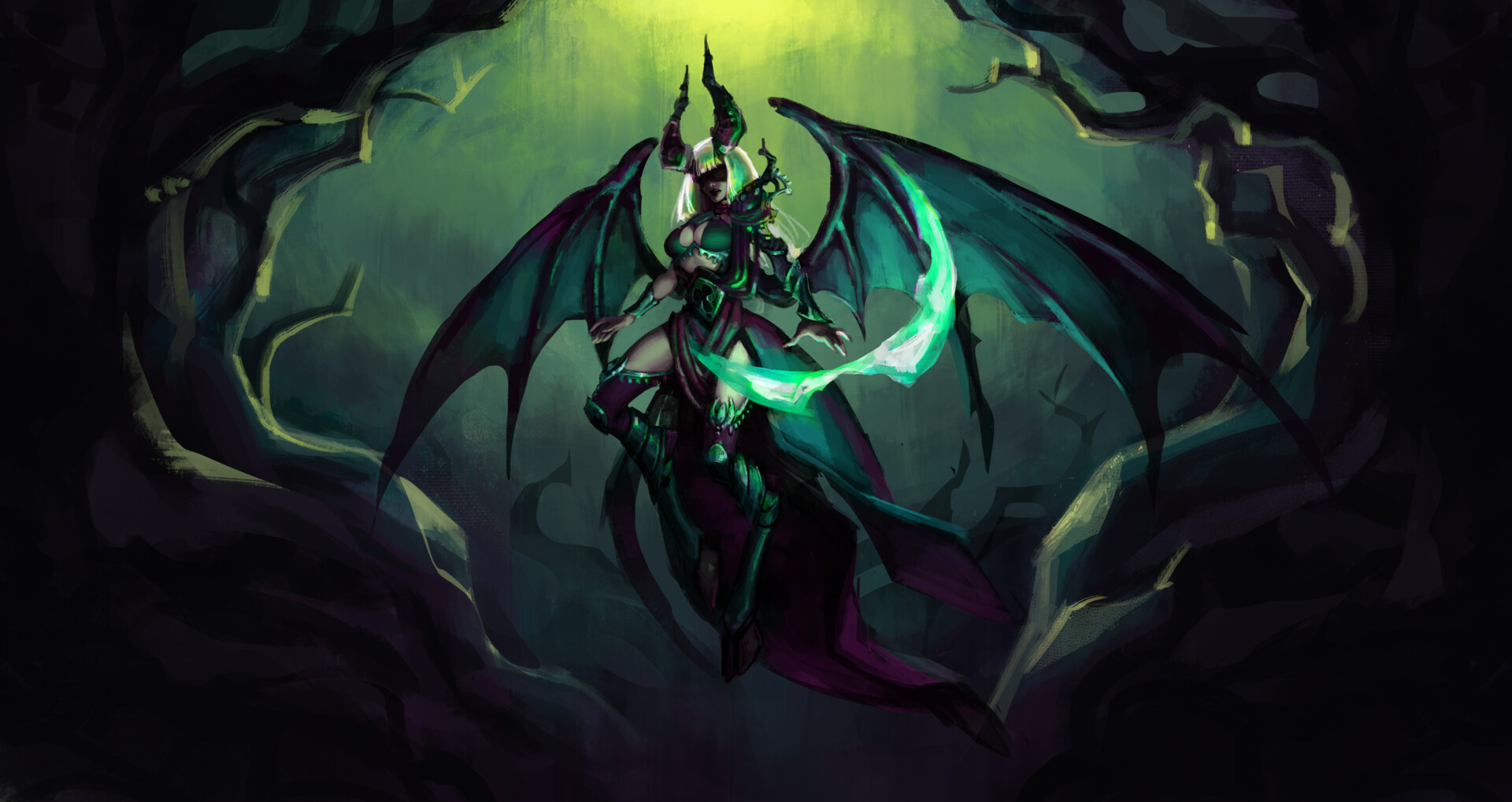 ArtStation - the demon hunter