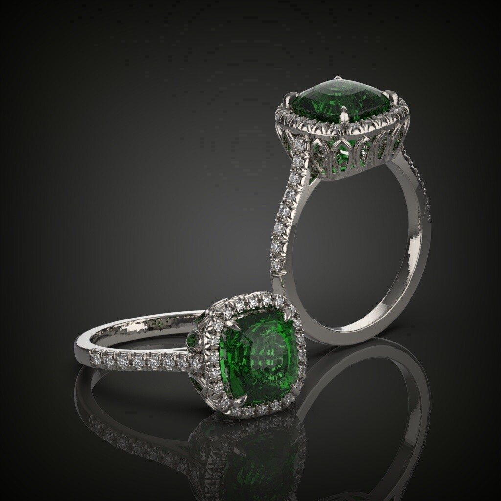 ArtStation - Emerald Ring