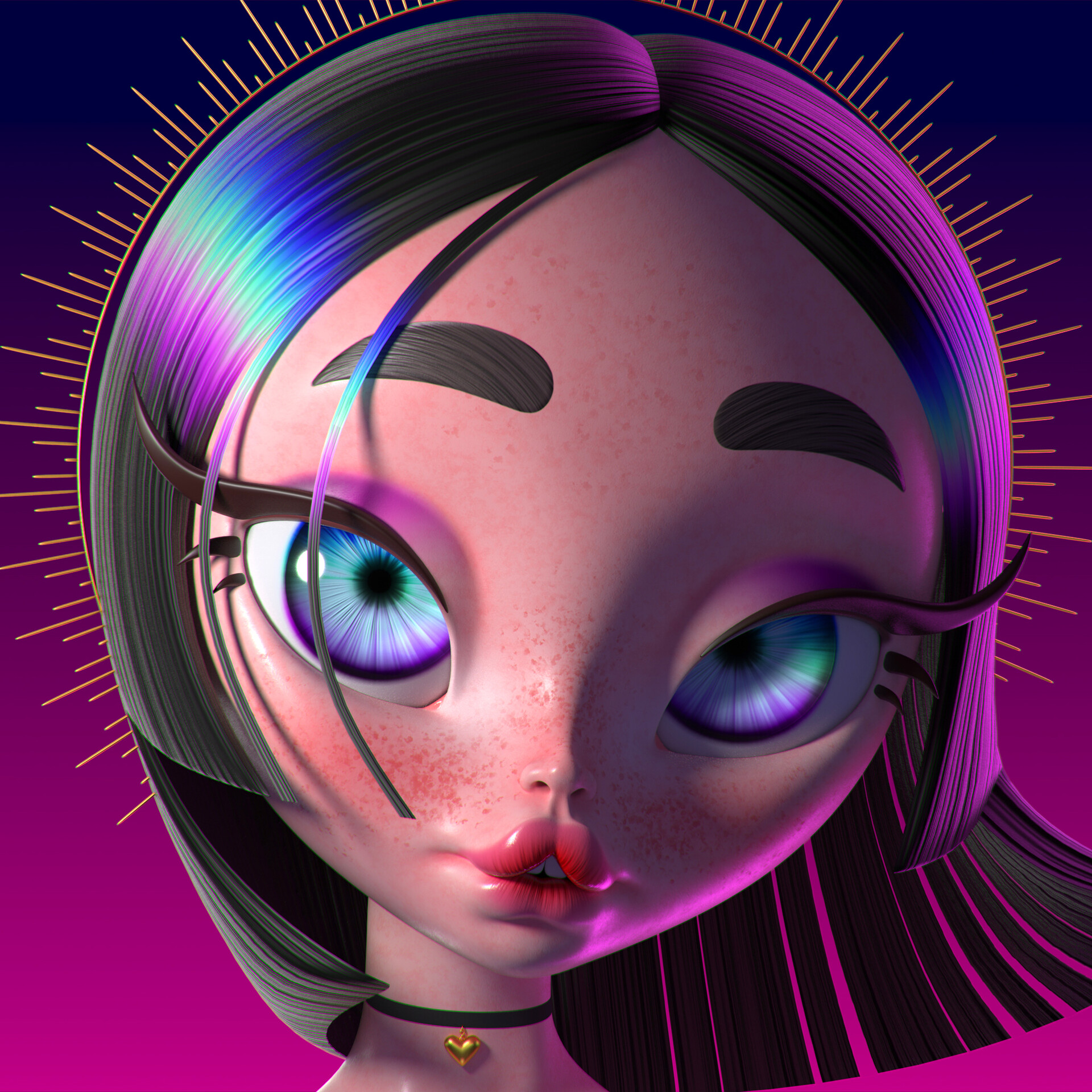 ArtStation - Rare girl