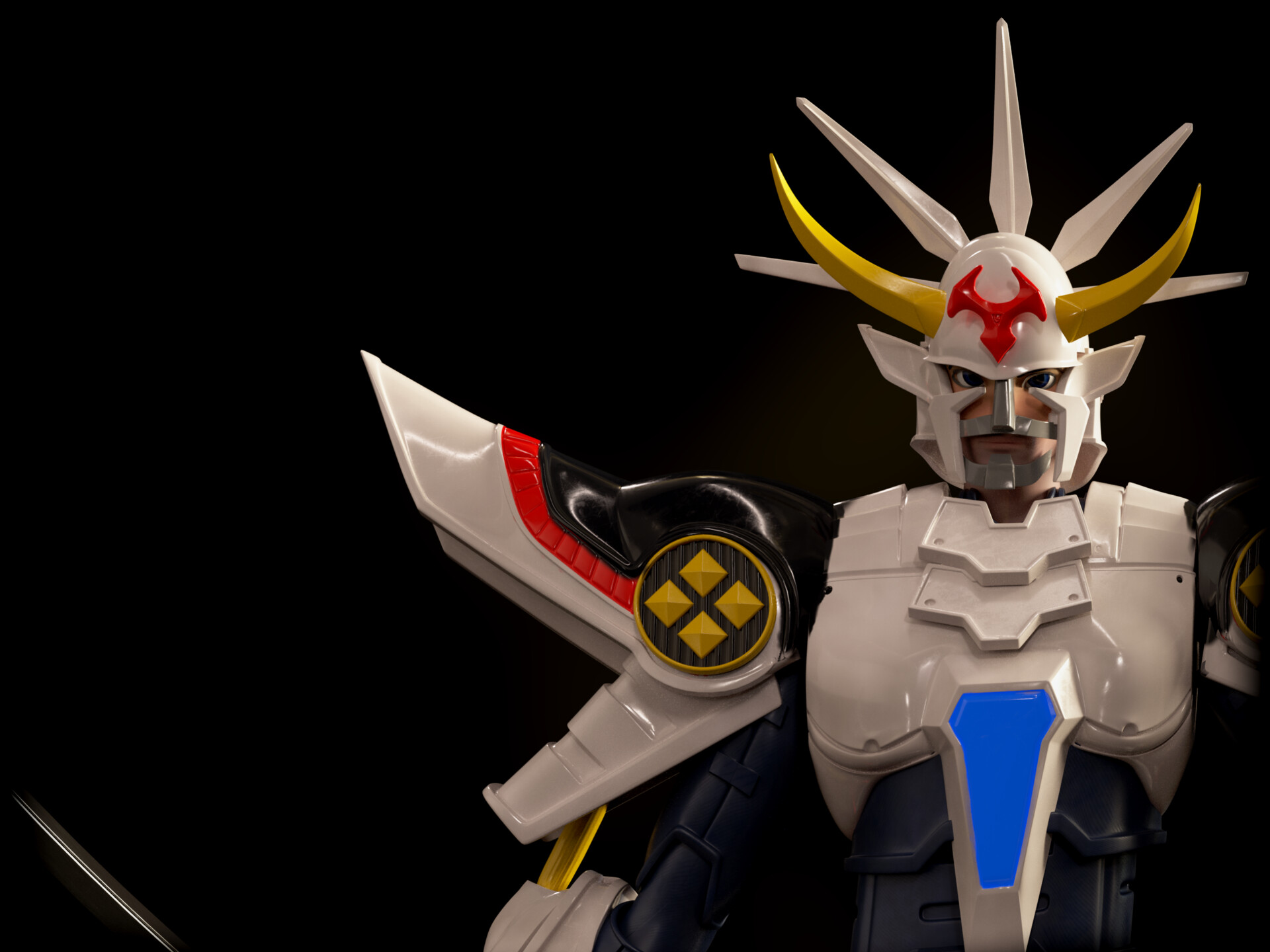 ArtStation - SAMURAI TROOPER( WIP)