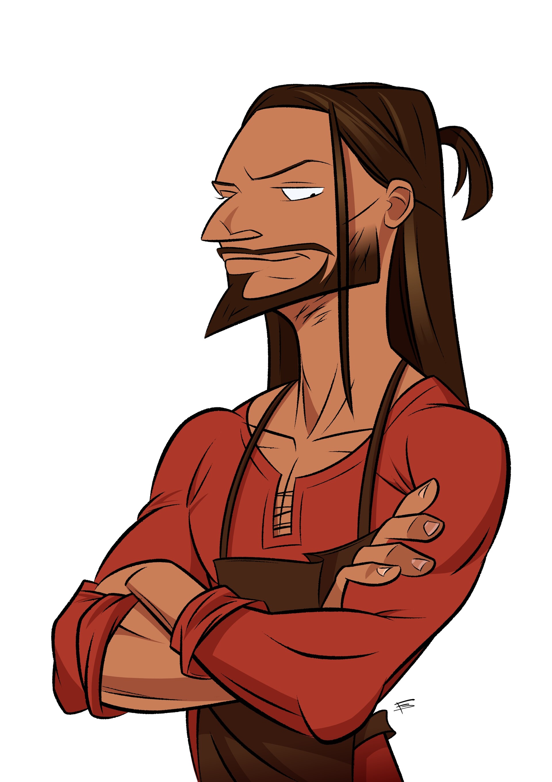 Fran Bianchi - Character Art - Rags: The Sculptor's Apprentice