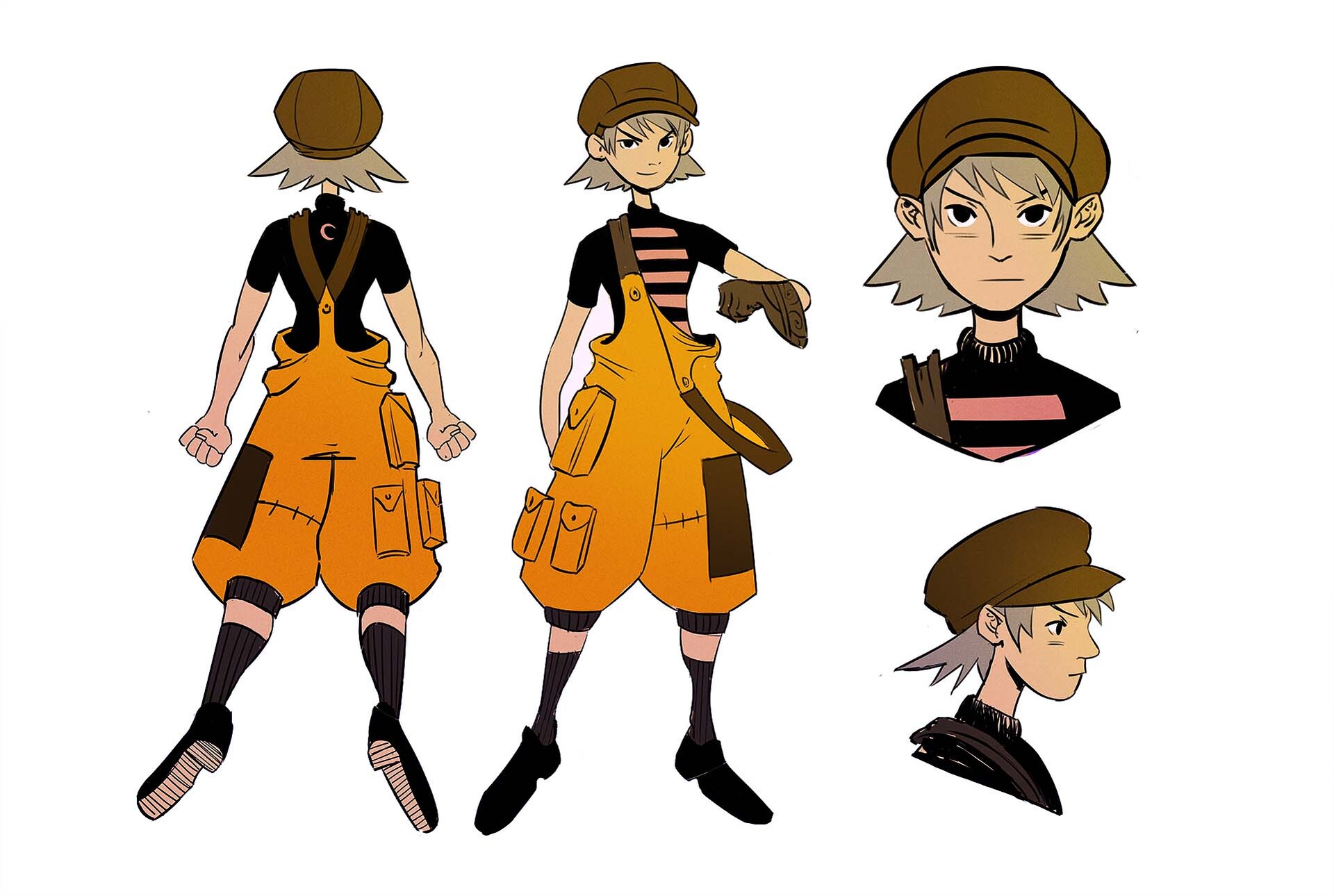 ArtStation - Character design for personal comic project