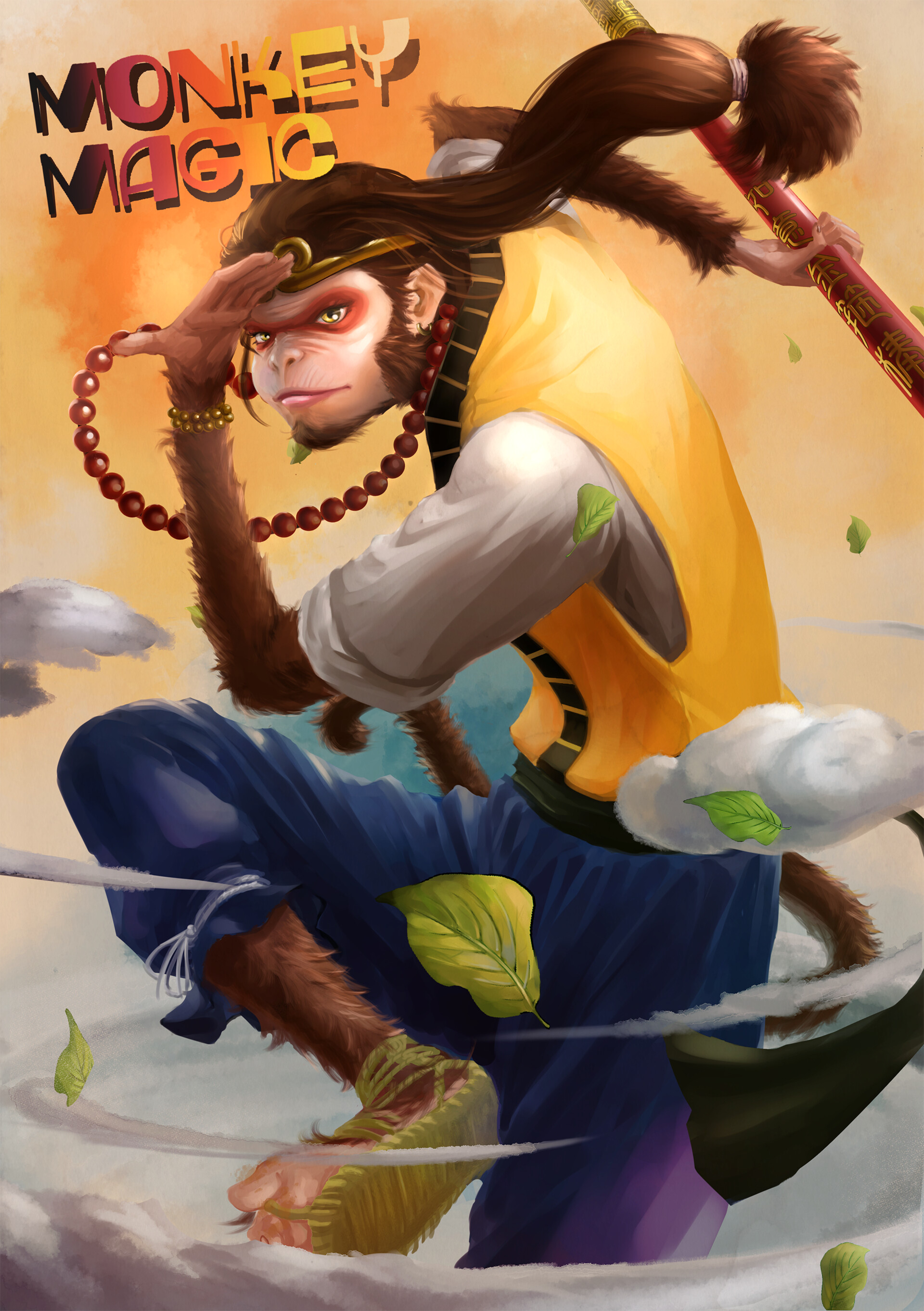 ArtStation - Monkey Magic, Son Goku