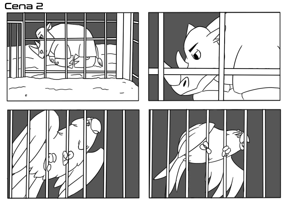 ArtStation - Storyboard Work - 2D Animation Project