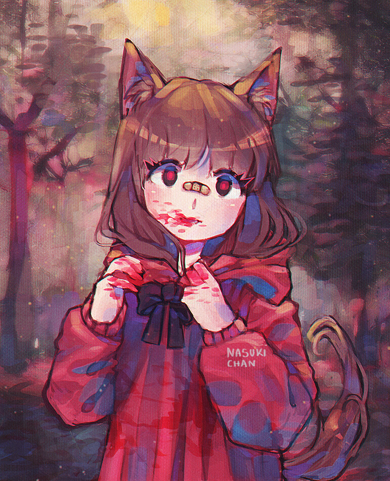 ArtStation - Red wolf