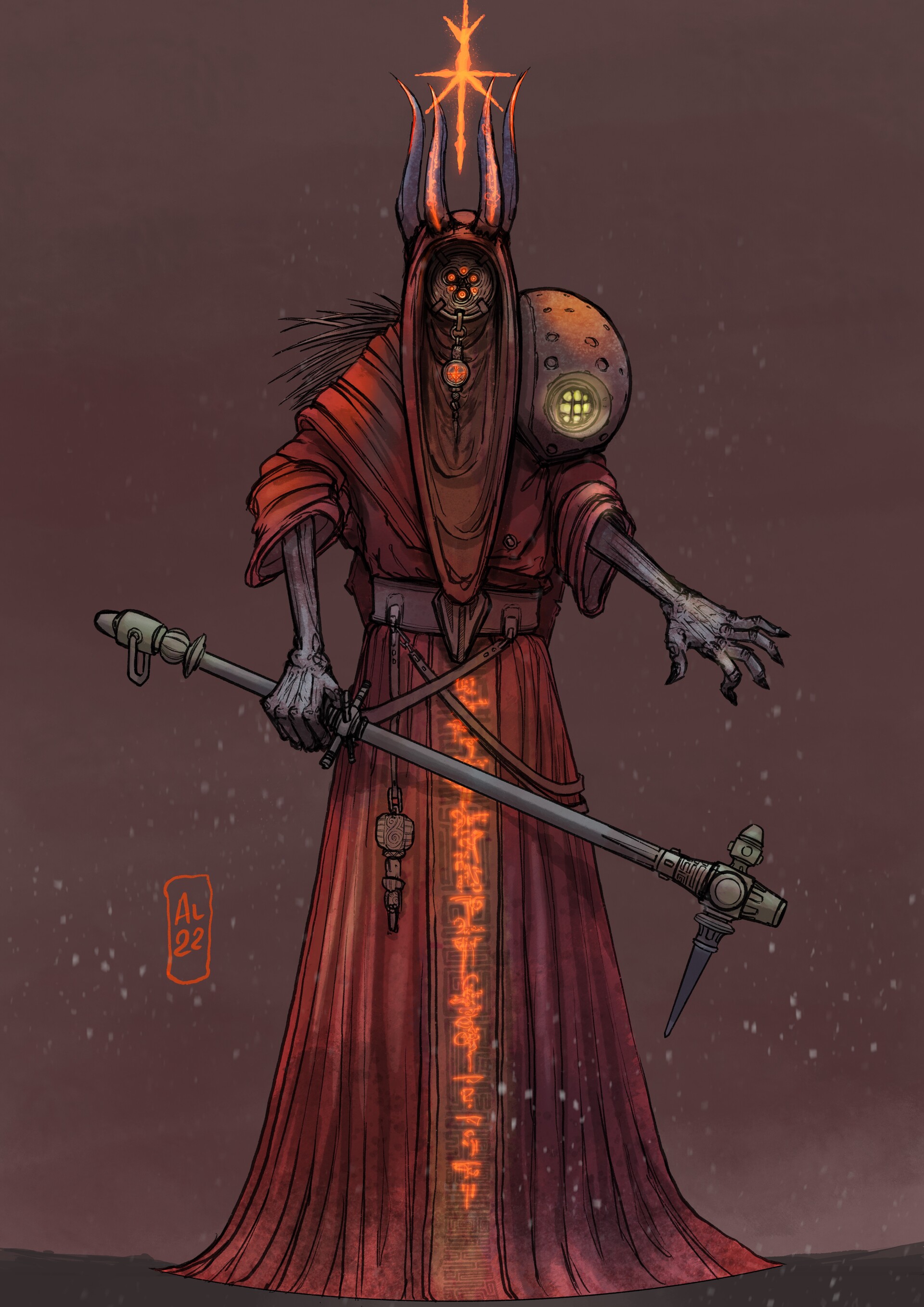 ArtStation - Cultist Priest