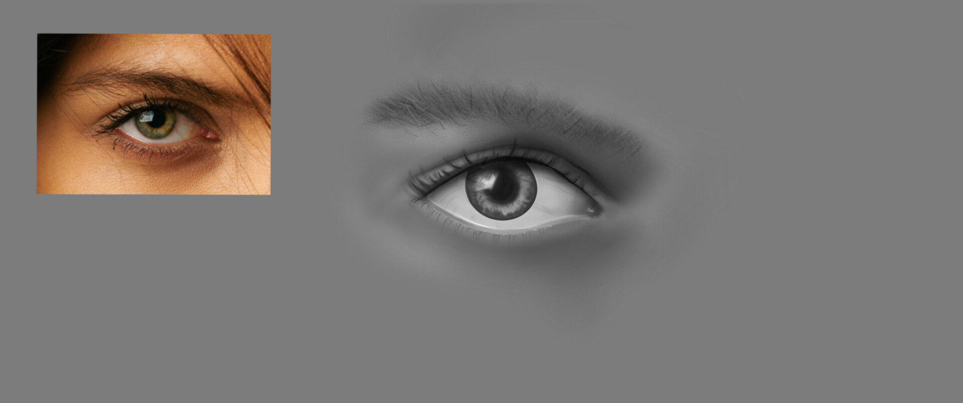 ArtStation - Eye study