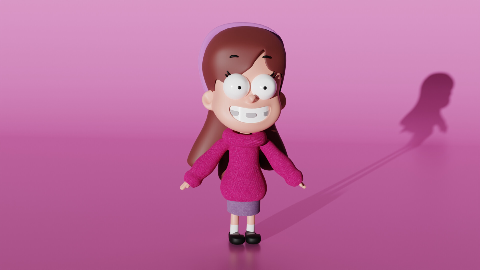 ArtStation - mabel pines gravity falls