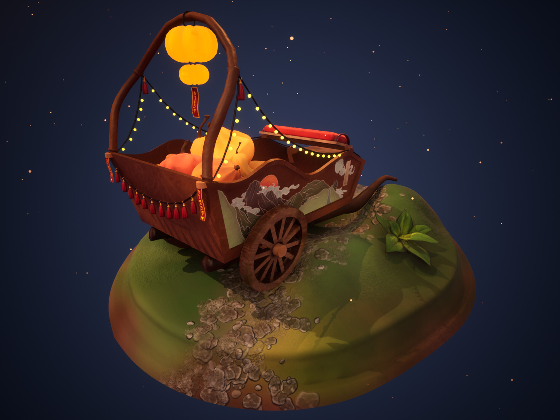 ArtStation - The Pumpkin Kart