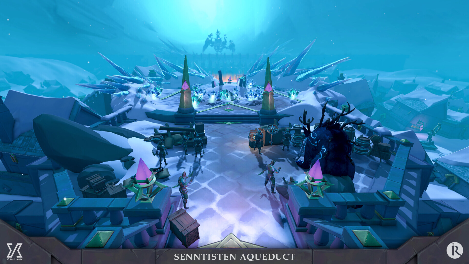 Jagex Games Studio - Environment Art - Arch Glacor's Aqueduct