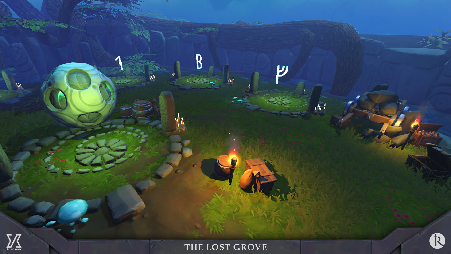 Jagex Games Studio - Environment Art - Lost Grove Ritual Site