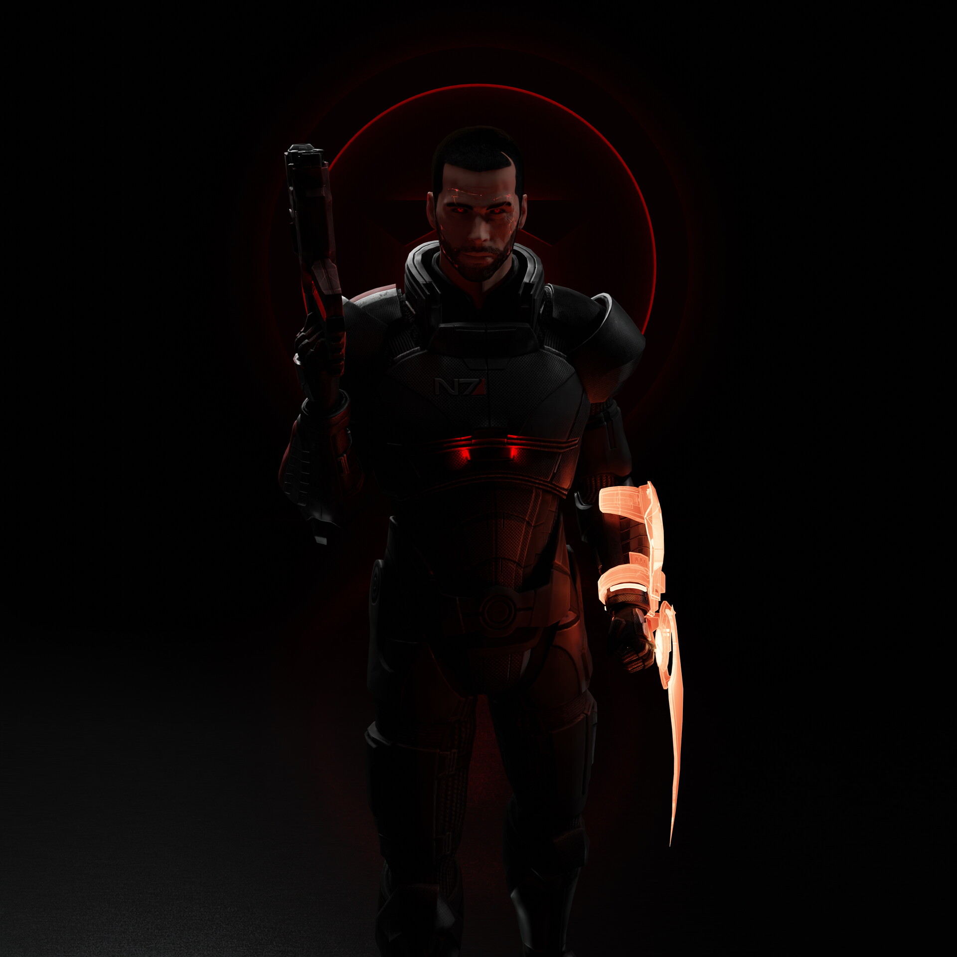 ArtStation - Red stands for the Renegade (male version)