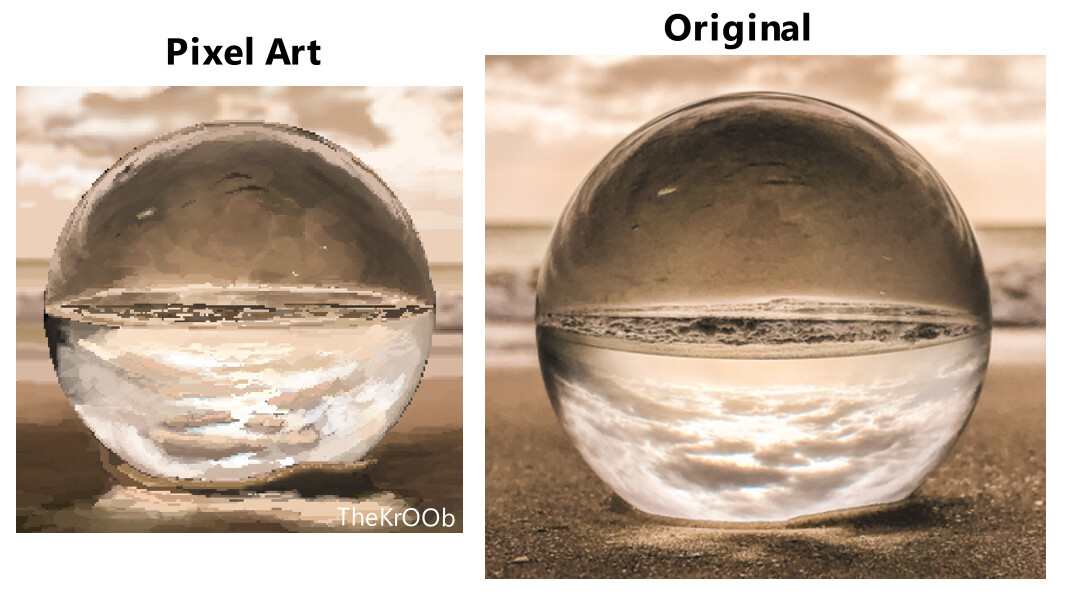 João Agostinho - Glass Study - Pixel art