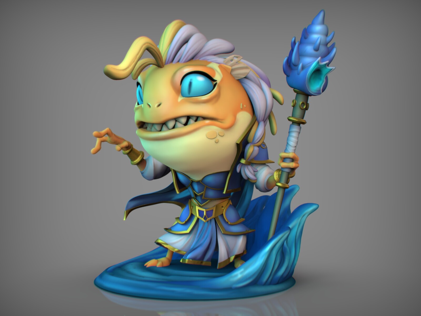 ArtStation - Murlock jaina Fanart