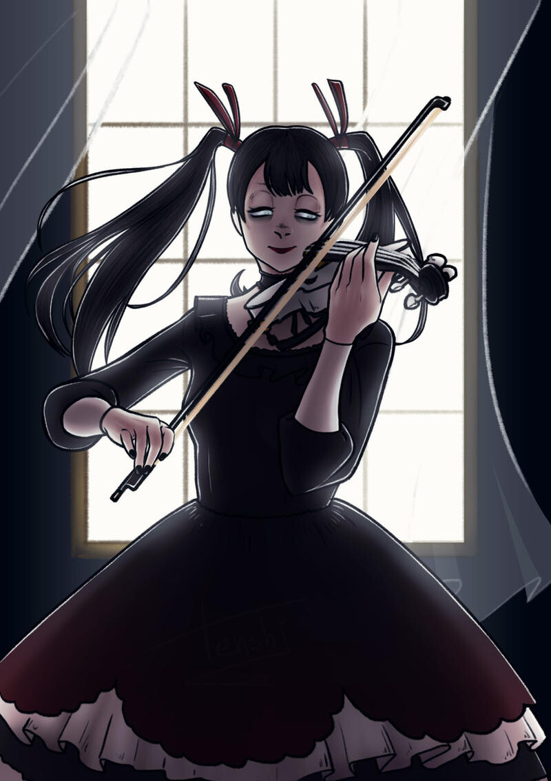 ArtStation - [OC] Playing the violin