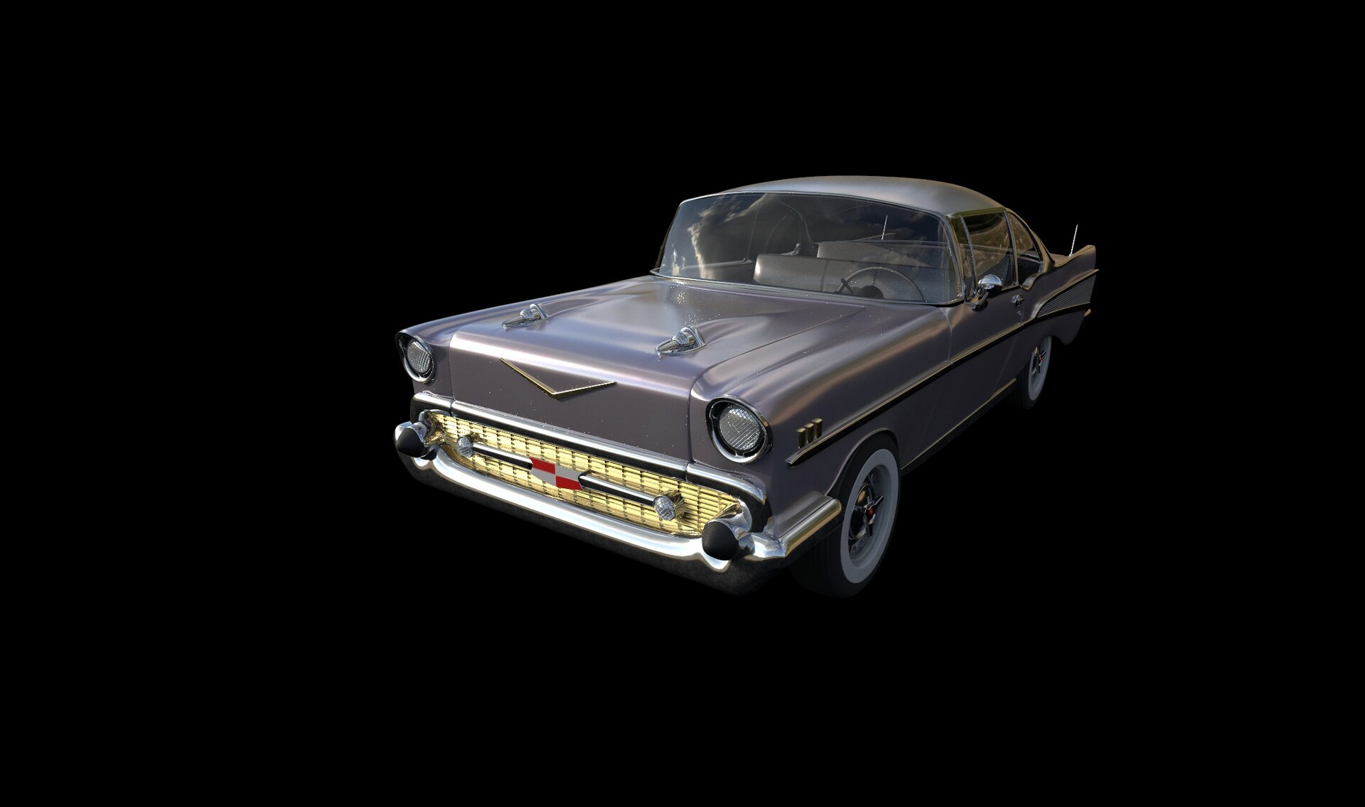ArtStation - Chevy 1957