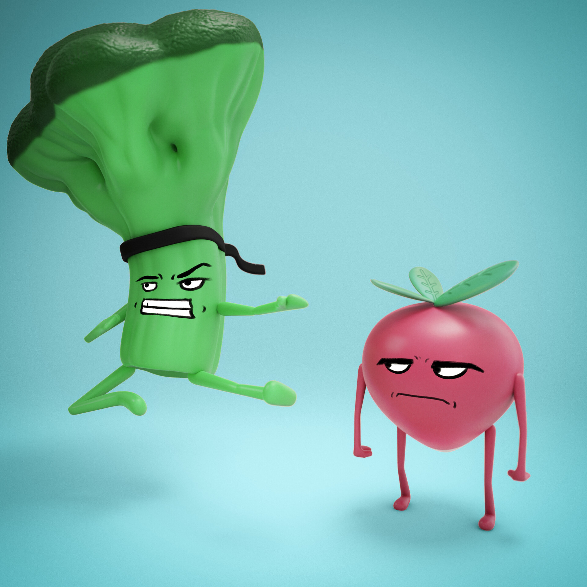 ArtStation - Karate Veggies