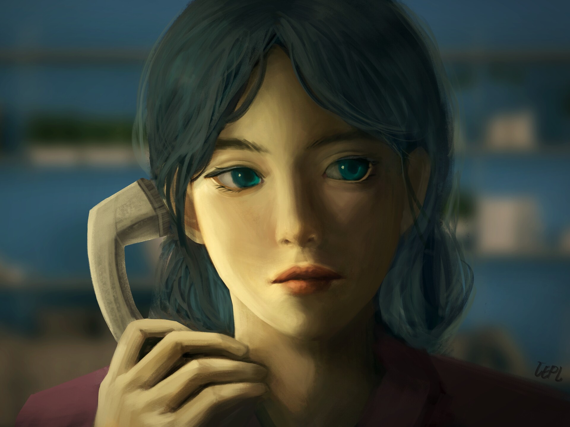 ArtStation - A stranger’s call