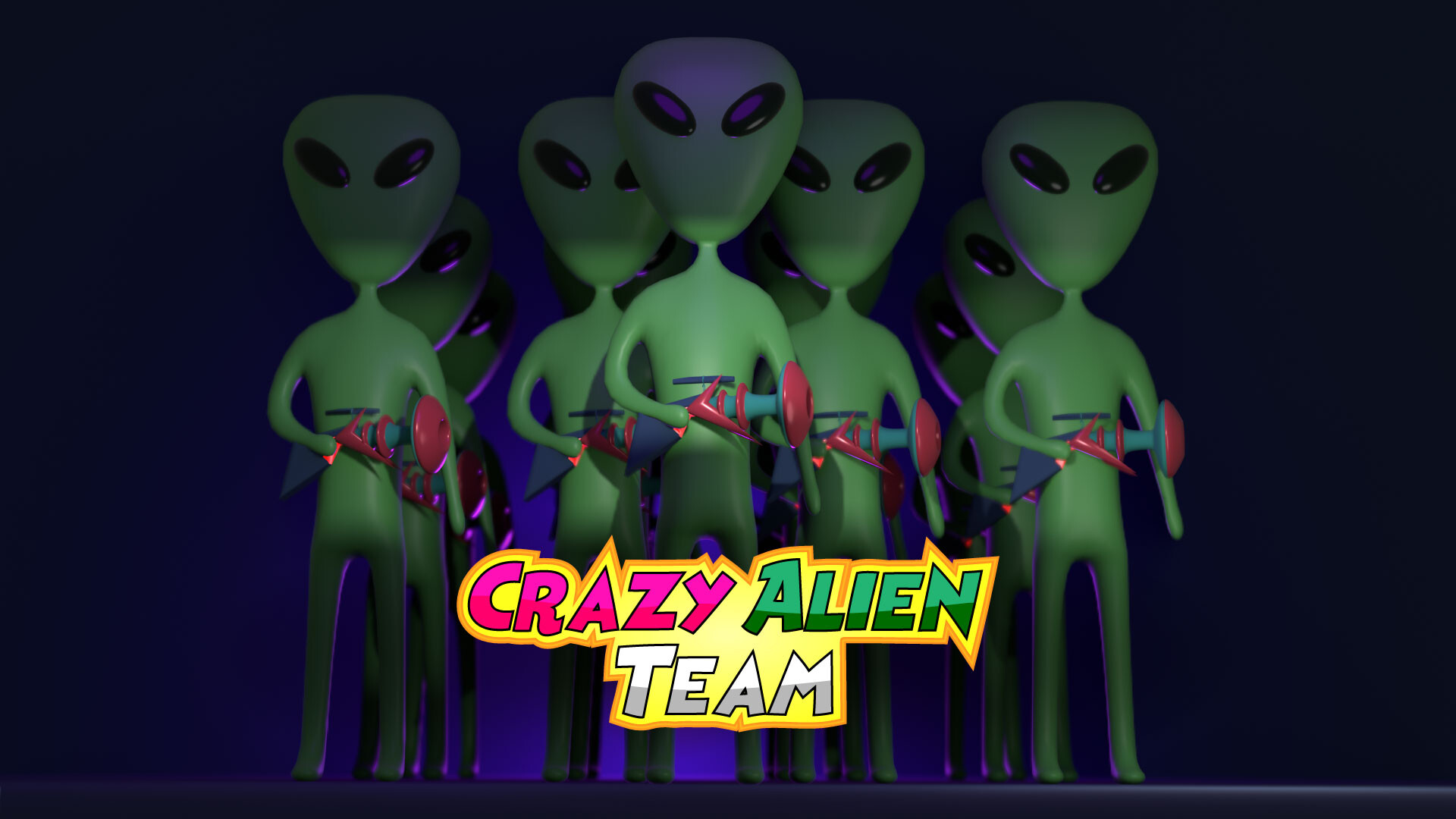 ArtStation - Crazy Alien Team
