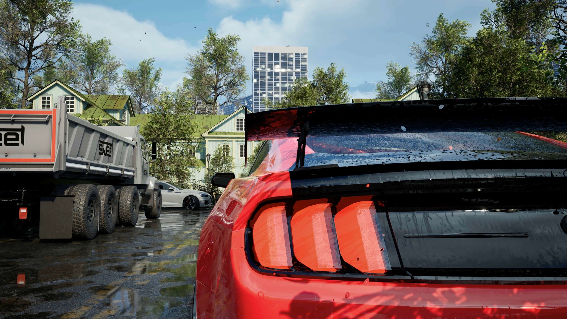 Lehusha Ivan - Rainy Mustang GT500 - but in 8k 60 fps! | UE5 RTX Real ...
