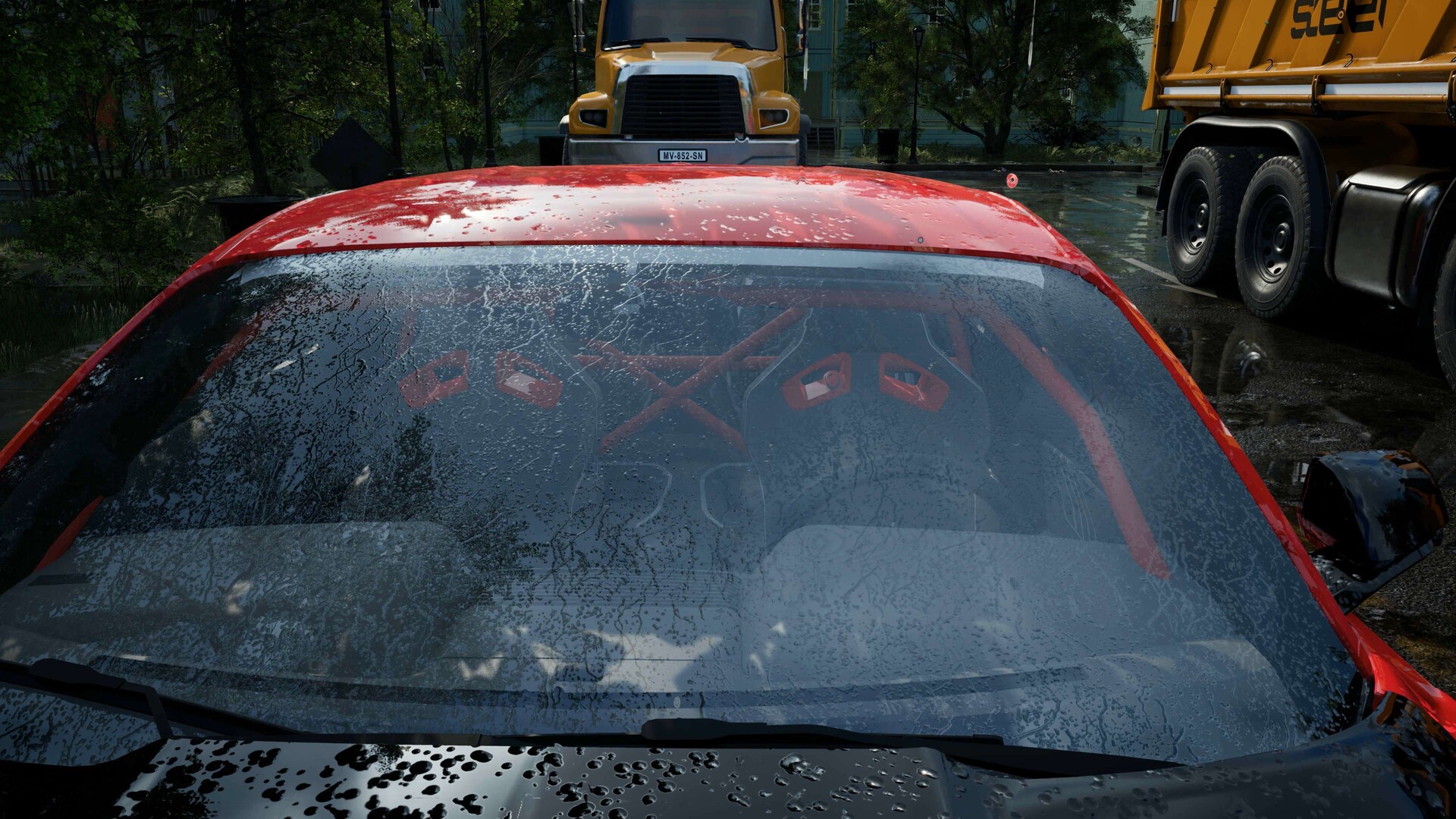 Lehusha Ivan - Rainy Mustang GT500 - but in 8k 60 fps! | UE5 RTX Real ...