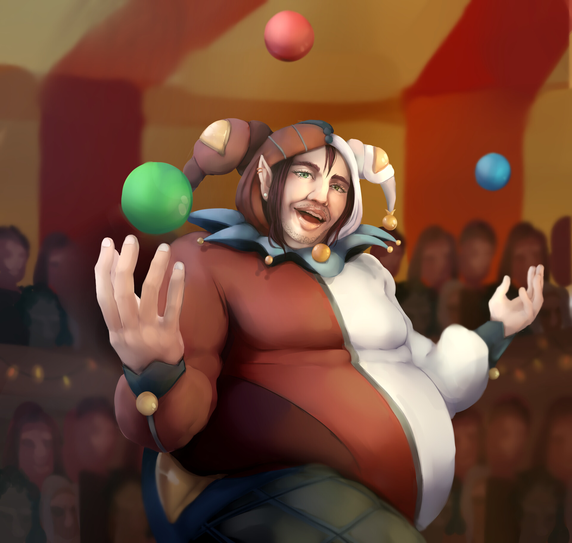 ArtStation - Circus clown