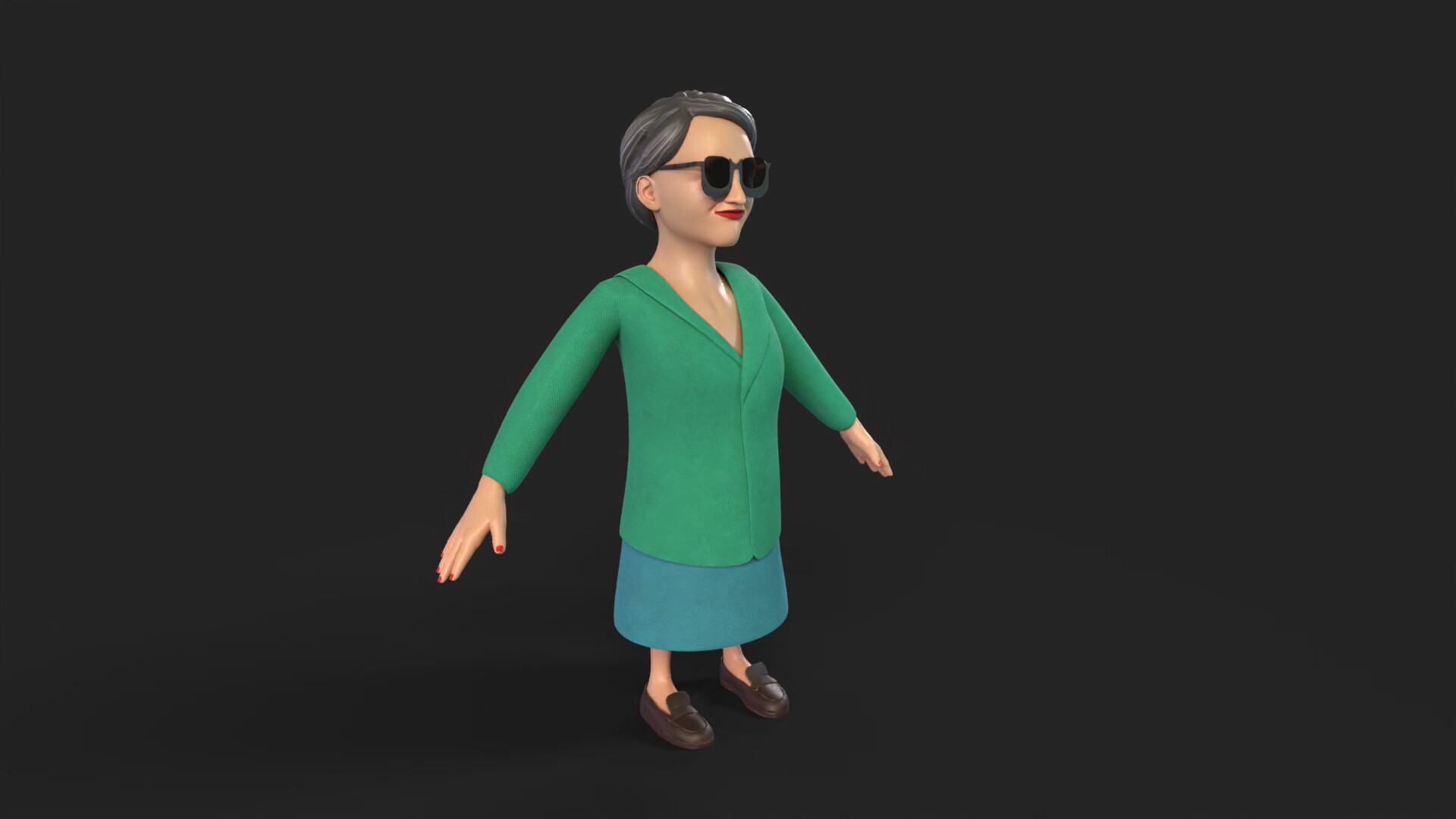 ArtStation - Old LAdy