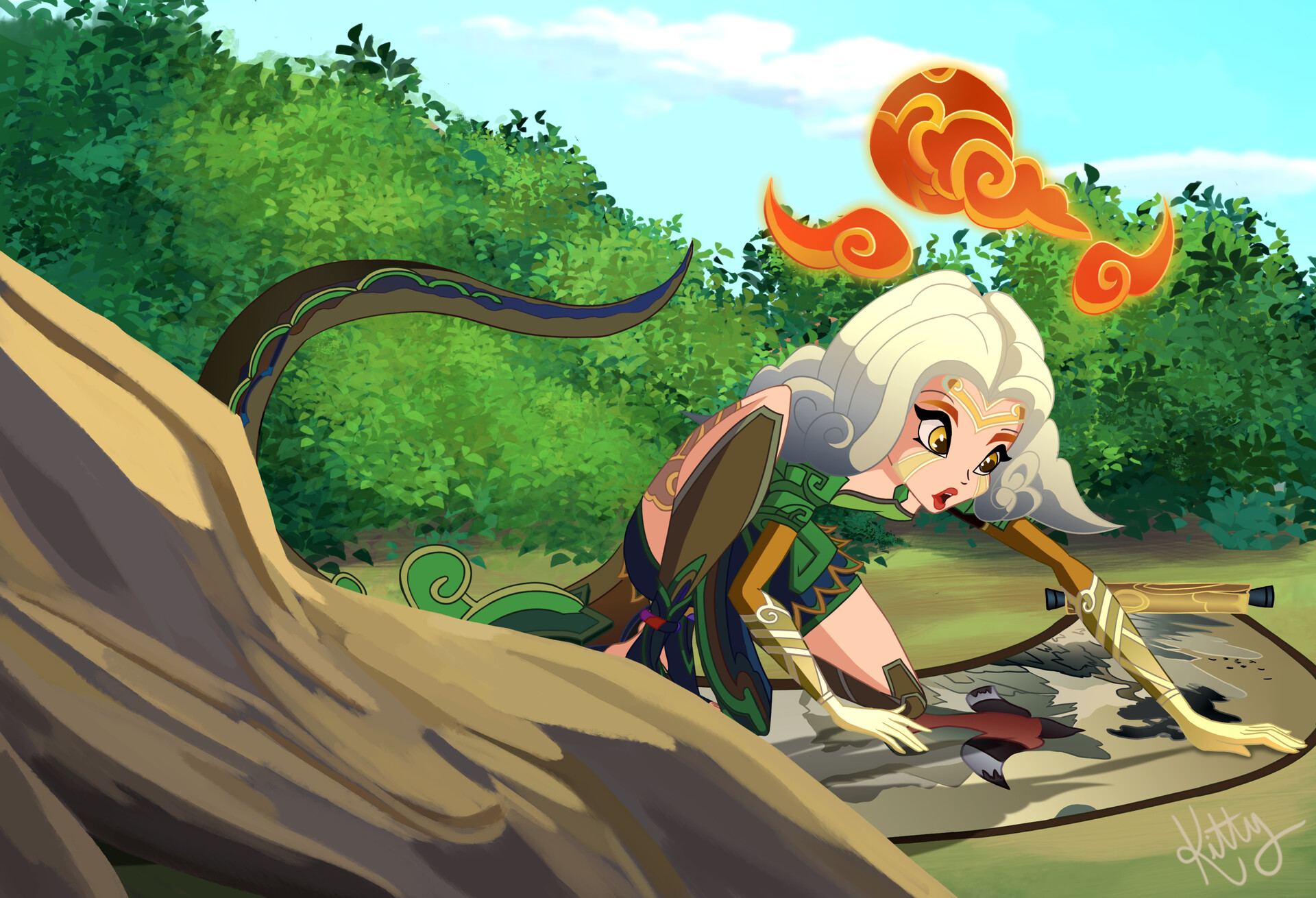 Kitty Sarah Aldrich - Shan Hai Scrolls Neeko