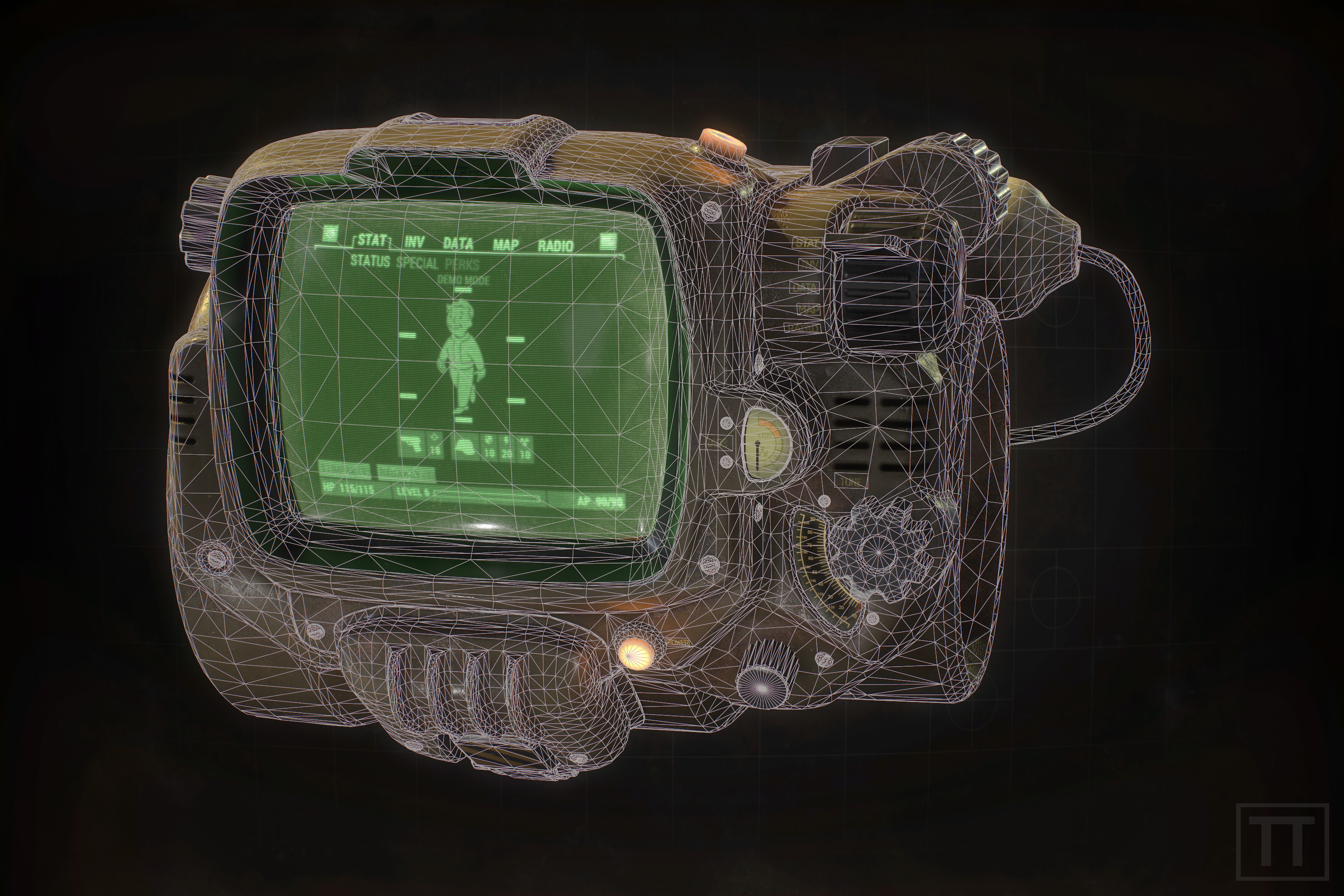 Fallout 3 Pipboy Screen