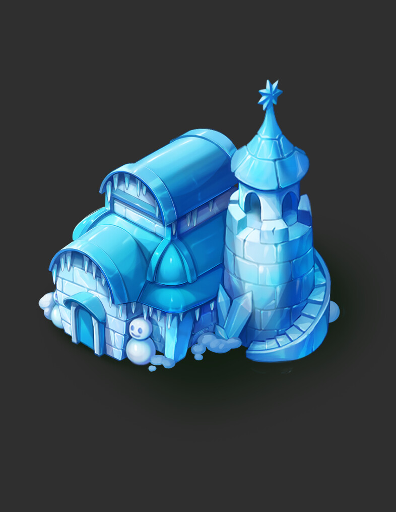 ArtStation - Ice castle.