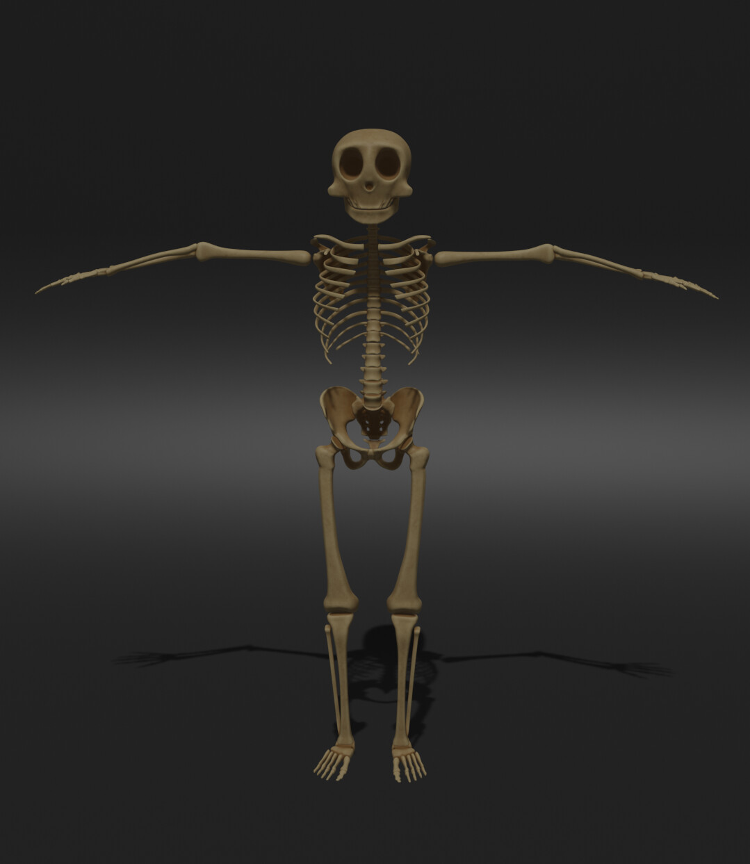 ArtStation - Stylized Skeleton