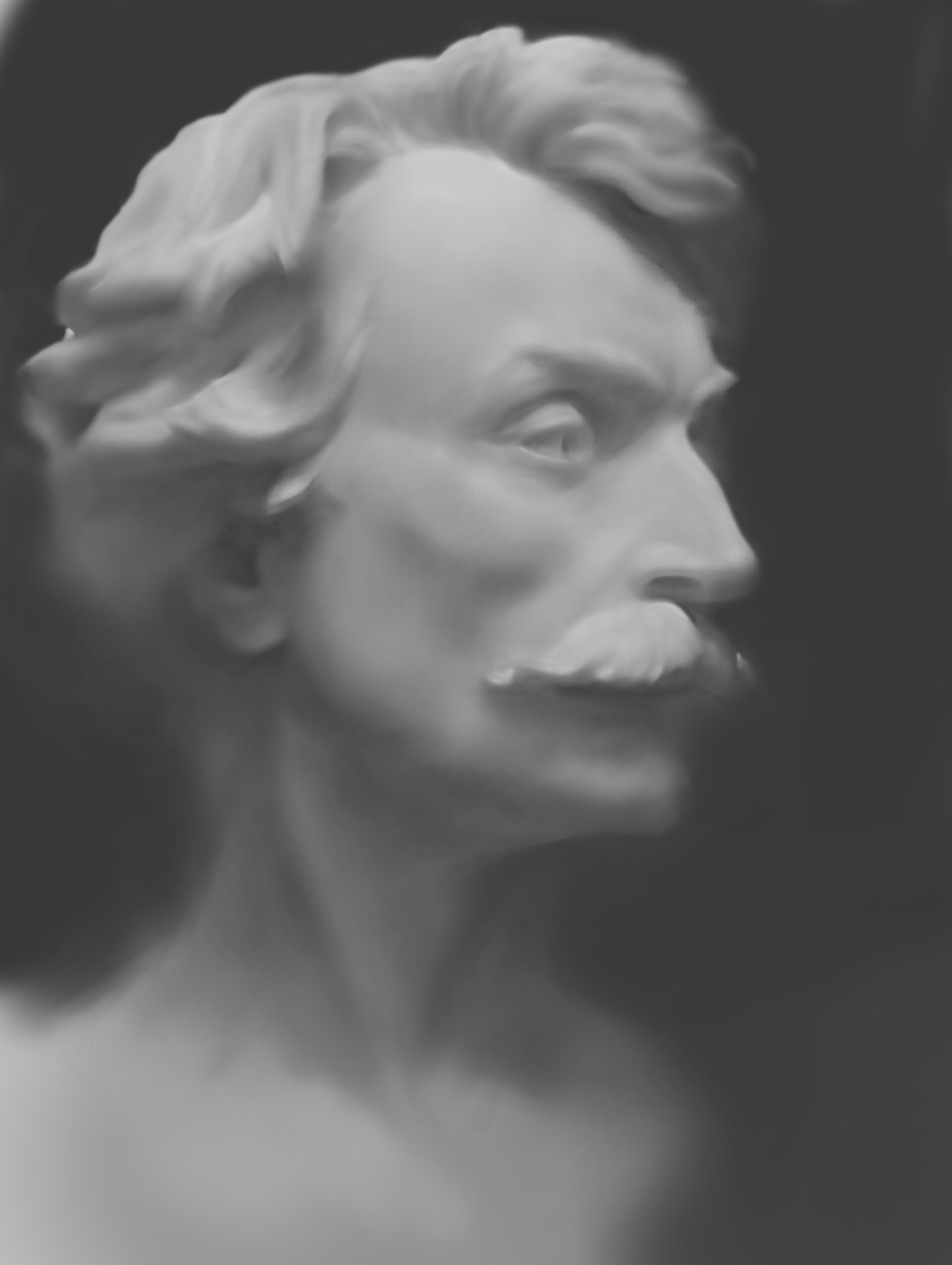 ArtStation - Bust study