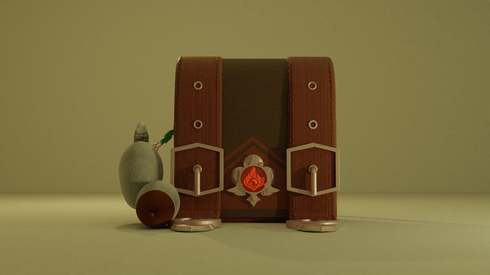 ArtStation - klee backpack