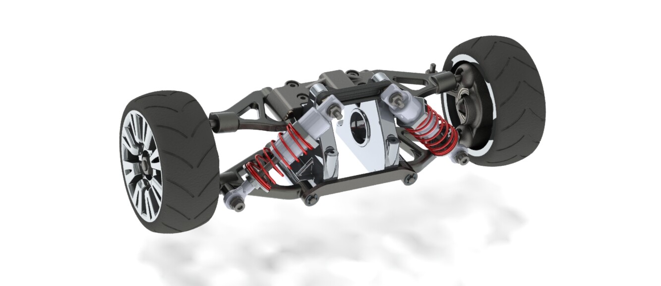 ArtStation - CAR SUSPENSION SYSTEM FOR FORMULA KART