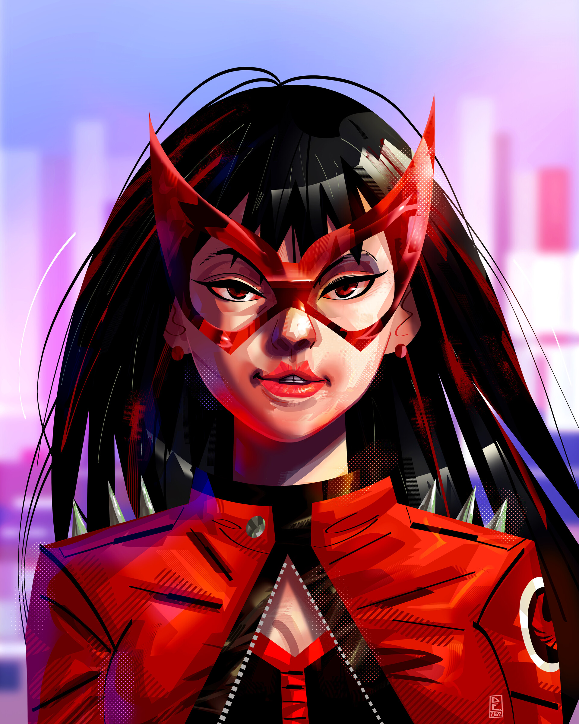 ArtStation - Red Canary Portrait